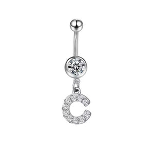 Initial Belly Ring